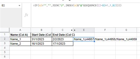 Google Sheets Repeat A Sequence N Times Web Applications Stack Exchange