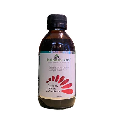 Neogenesis Health Bio Ionic Minerals Blom