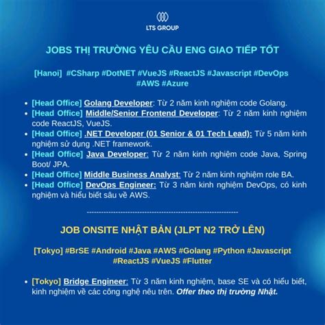 trương tuấn Đoàn on linkedin hiring frontend backend devops ba brse