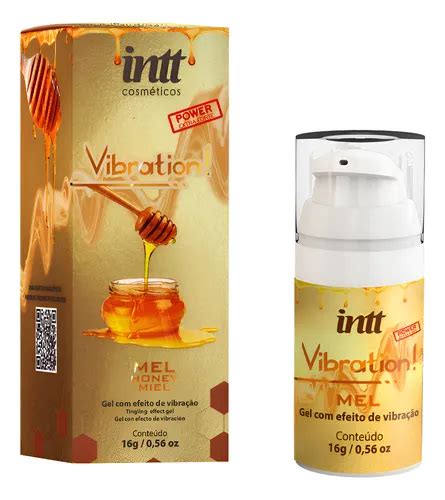Lubrificante Vibration Gel Vibrador Liquido 17g Intt Mel Sex Mel