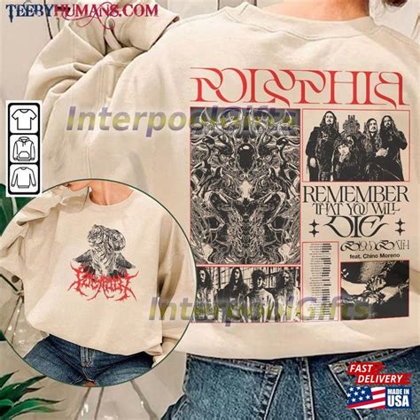 Polyphia The Remember That You Will Die Tour Music Shirt 2 Sides Rock Band Vintage 90S Y2k ...