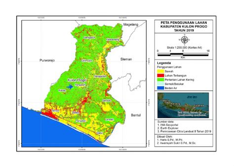 Peta Penggunaan Lahan Kabupaten Pulon Progo Tahun 2019 Pdf