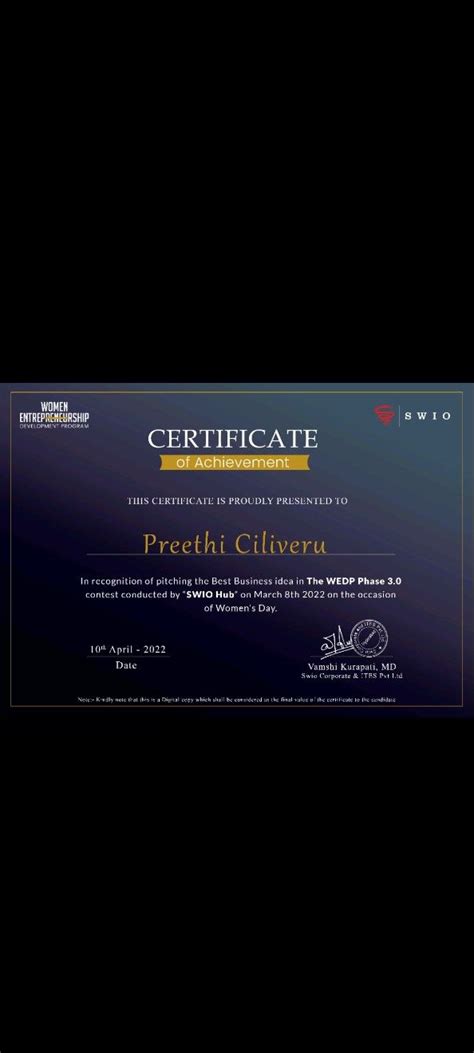 preethi ciliveru on linkedin thank you so much swio one stop solution and for this initiative