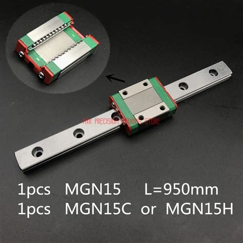 AXK Cnc Router Parts Linear Rail Mm Linear Guide Mgn L Mm Rail Way Mgn C Or Mgn H