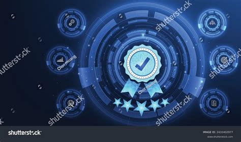Quality Management Validation Process Concept Quality Stock Vector Royalty Free 2432402977
