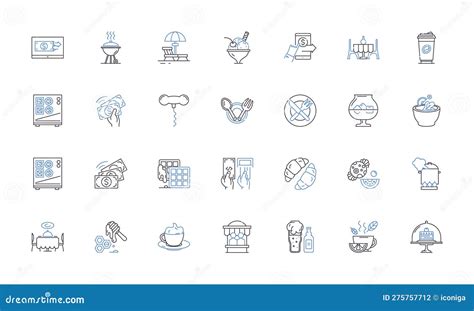 Assessment And Audit Line Icons Collection Analysis And Evaluation Appraisal And Inspection