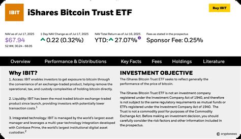 Ibit Etf Vs Bitcoin Which Is The Best Way To Invest Cryptonews