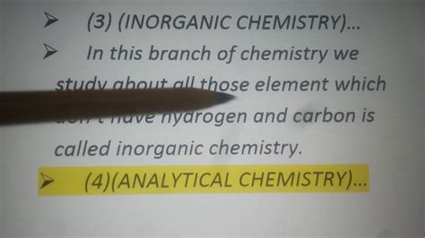 Chemistry And Definition Of Chemistry Youtube