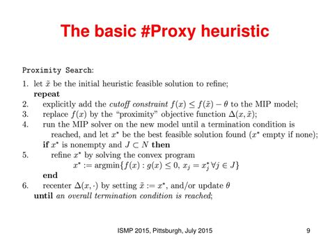 Ppt A Decomposition Heuristic For Stochastic Programming Powerpoint