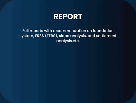Ryobi G Services Soil Investigation