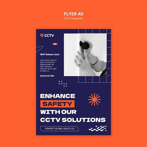 Free Psd Cctv Security Template Design