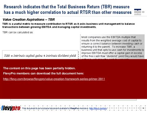 Ppt Value Creation Framework Series Primer 28 Slide Ppt Powerpoint Presentation Flevypro
