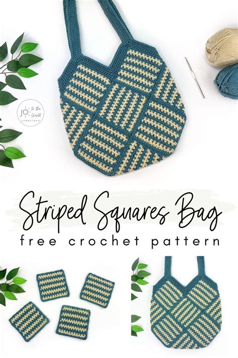 Crochet Granny Square Bag Free Pattern Artofit