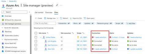 Visualización Del Estado De Conectividad Azure Arc Microsoft Learn