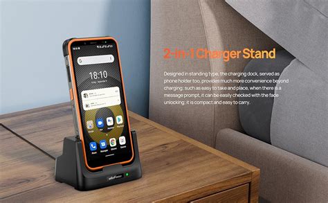 Amazon Com Ulefone Wireless Charger Desk Charging Dock For Ulefone Armor 21 Power Armor 16