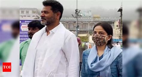 Prabhu Deva Spotted With His Second Wife Himani Singh For The First Time Picture Goes Viral