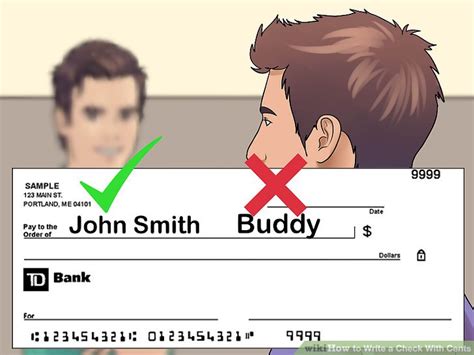 How To Write A Check With Cents Steps With Pictures
