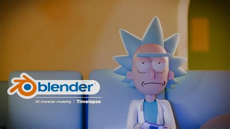 Creating Rick Sanchez in 3D: A Blender 4.2 Timelapse Tutorial (Character modeling) - Tutorials ...