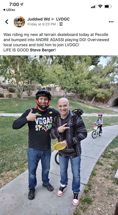 Andre Agassi Has No Business Playing Disc Golf In These Jordans Ultiworld Disc Golf