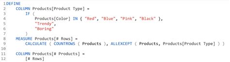 Overview Of The DAX Studio Keyword COLUMN Master Data Skills AI
