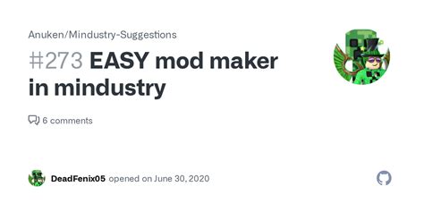 EASY Mod Maker In Mindustry Issue 273 Anuken Mindustry Suggestions GitHub