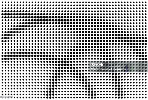 Monochrome Halftone Background Stock Illustration Download Image Now Abstract Abstract