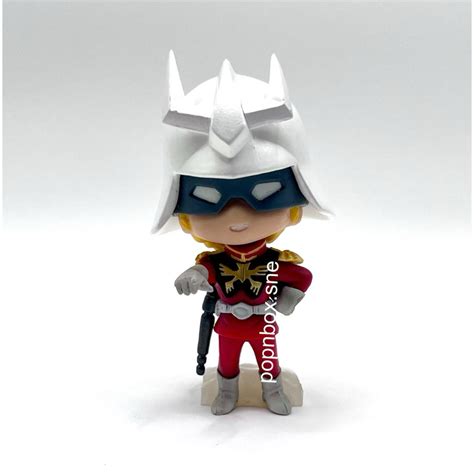 Char Aznable Chibi Collectible Figure By Banpresto X Mobile Suit Gundam Shopee Philippines