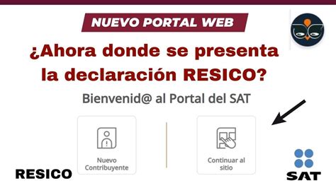 ¿ahora Donde Se Presenta La Declaración De Resico En 2026 Youtube