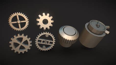 Cogs D Models Sketchfab