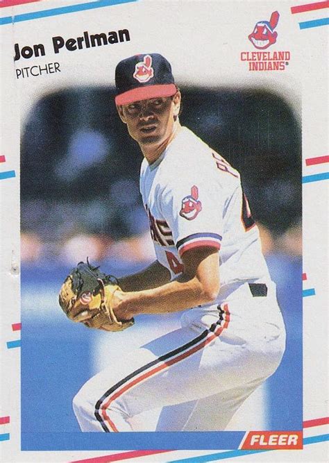 1988 Fleer Update U 22 Jon Perlman Trading Card Database