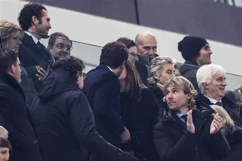 Agnelli E Deniz In Tribuna Allo Stadium Foto Sportmediaset