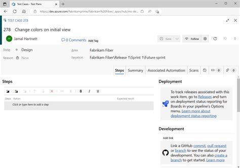 新增、執行和更新內嵌測試 Azure Boards Microsoft Learn
