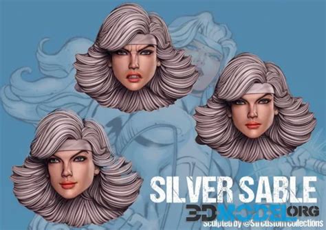 3d Model Silver Sable Printable