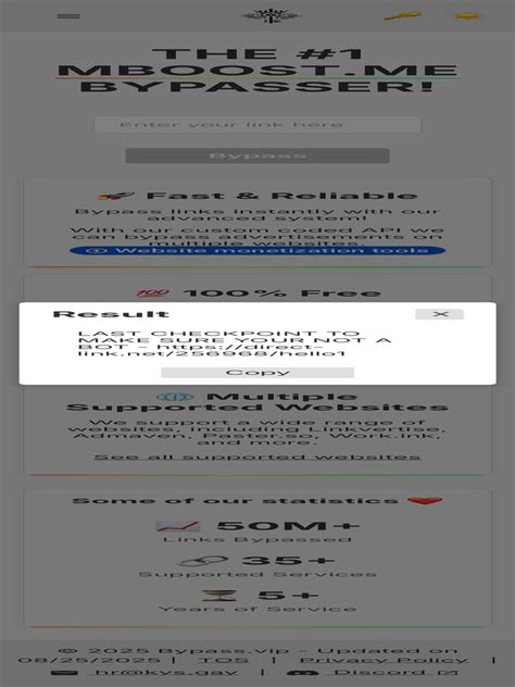 The 1 Ad Links Bypasser Bypassvip Best Linkvertise Lootlinks