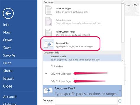 How To Create A Double Sided Document In Word Words Words Prints