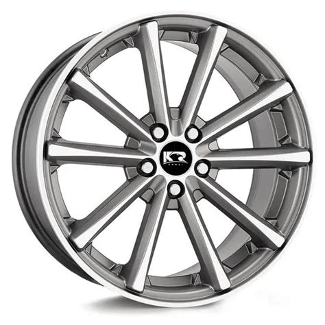Jogo Roda Kr K63 Eclipse Aro 15 Prata