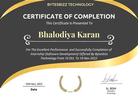 Karan Bhalodiya On Linkedin Internship Java