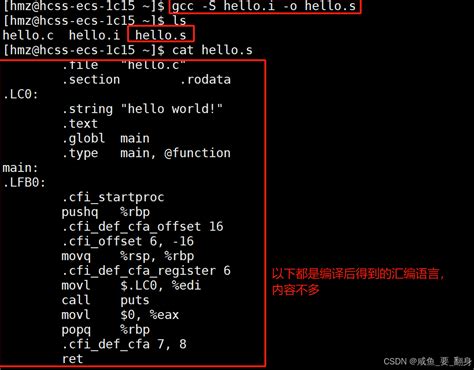 Gccg编译器详解：从编译原理到动静态链接gcc 静态链接 Csdn博客