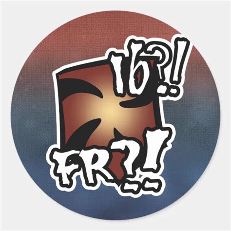 Ffxiv Vuln Stacks Classic Round Sticker Zazzle
