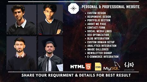 create any website using html css javascript with report by alimavisa