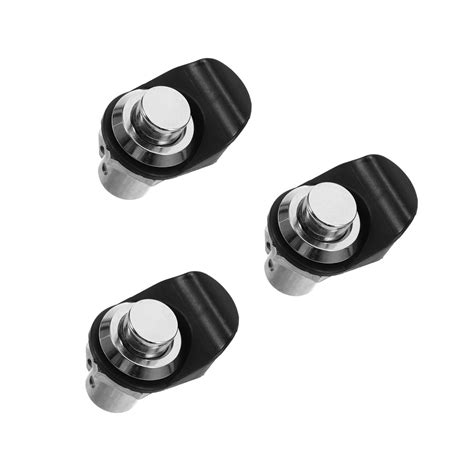 Masteelf 3pcs Push Close Latch Tool Box Push Button Latch Boat Push Close Latch Marine Push