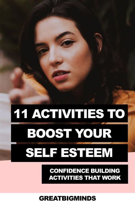 11 Simple Confidence Building Activities To Boost Self Esteem For