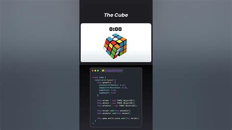 The Cube Game Using Html Css And Javascript Trending Coding Shortvideo Shorts Webdev