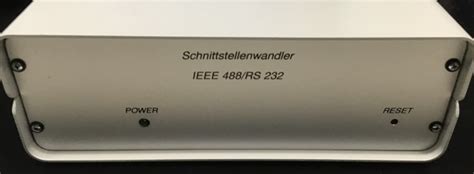 Gpib Rs232 Rosenkranz Elektronik