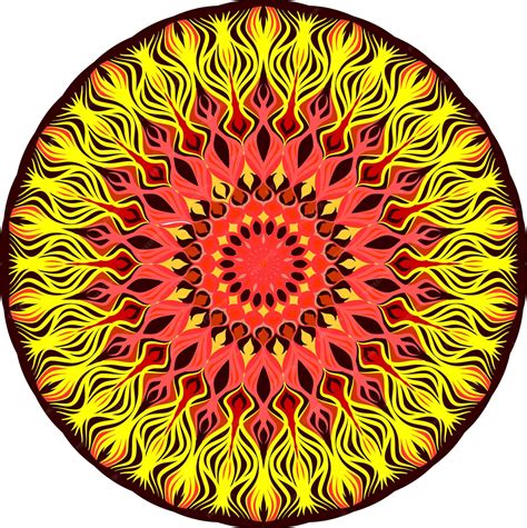 Premium Vector Abstract Mandala Shape Spirograph Decorative Element