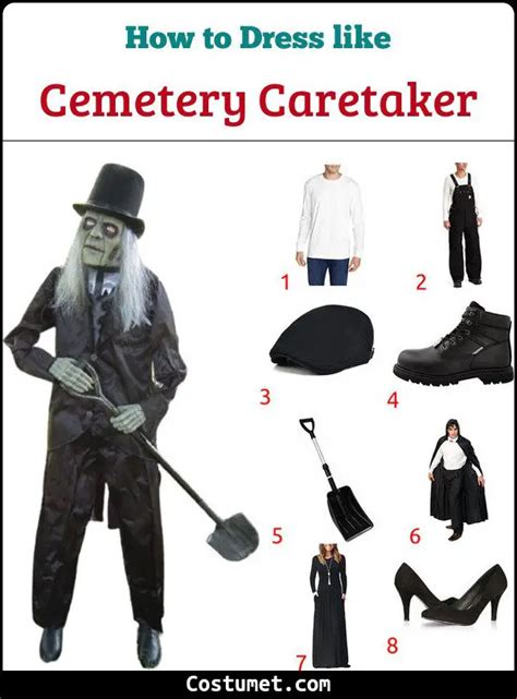 The Cemetery Caretaker Costume For Halloween
