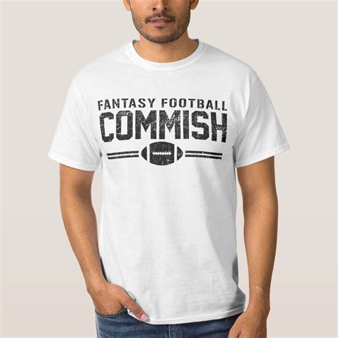 Fantasy Football Commish T Shirt Artofit