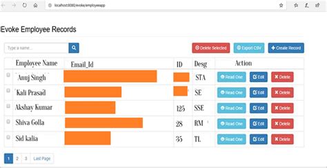A Simple Employee Management Application Using Reactjs Framework