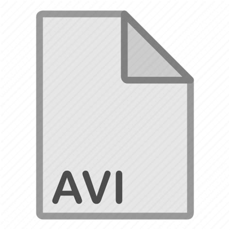 Avi Extension File Format Hovytech Type Video Icon Download On