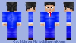 Phoenix Wright Minecraft Skin